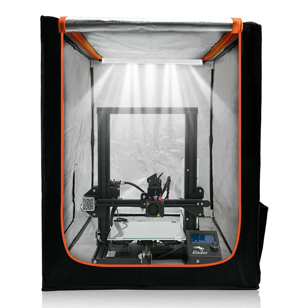 Yoopai 3D Printer Enclosure with LED Lighting 28.7×25.6×21.6"
